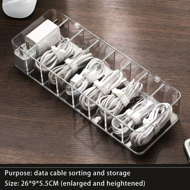 Modern Storage Cable Management Box Organizer Box Data Cable Storage ...