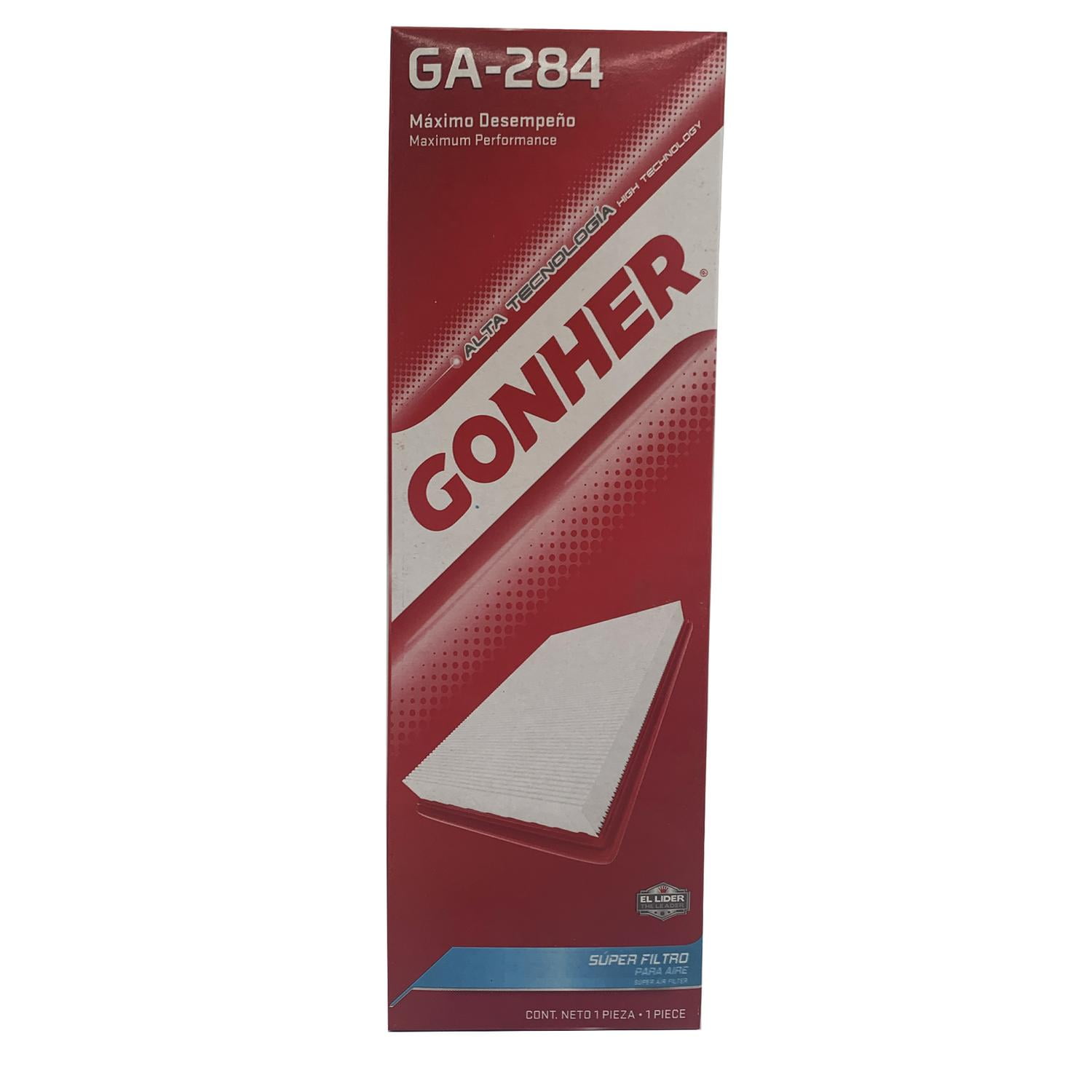 Filtro de Aire GA-284 Gonher Ford Fiesta 1.6L 2003 al 2010 | Walmart en línea