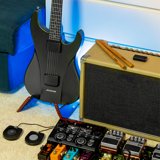 AeroBand Guitar Stringless Acoustic Electric Guitar Portable with ...