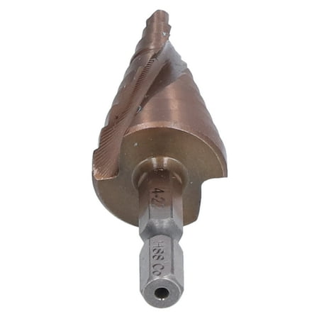 Step Drill Bit, Split Tip Spiral Grooved Stepped Drilling Bits 4-22mm ...