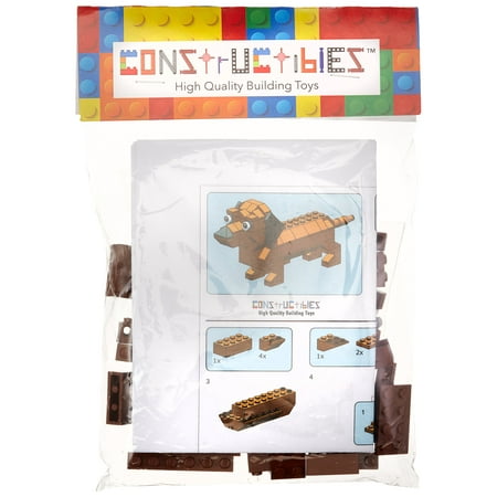 LEGO Constructibles Dachshund Mini Model Parts & Instructions Kit ...