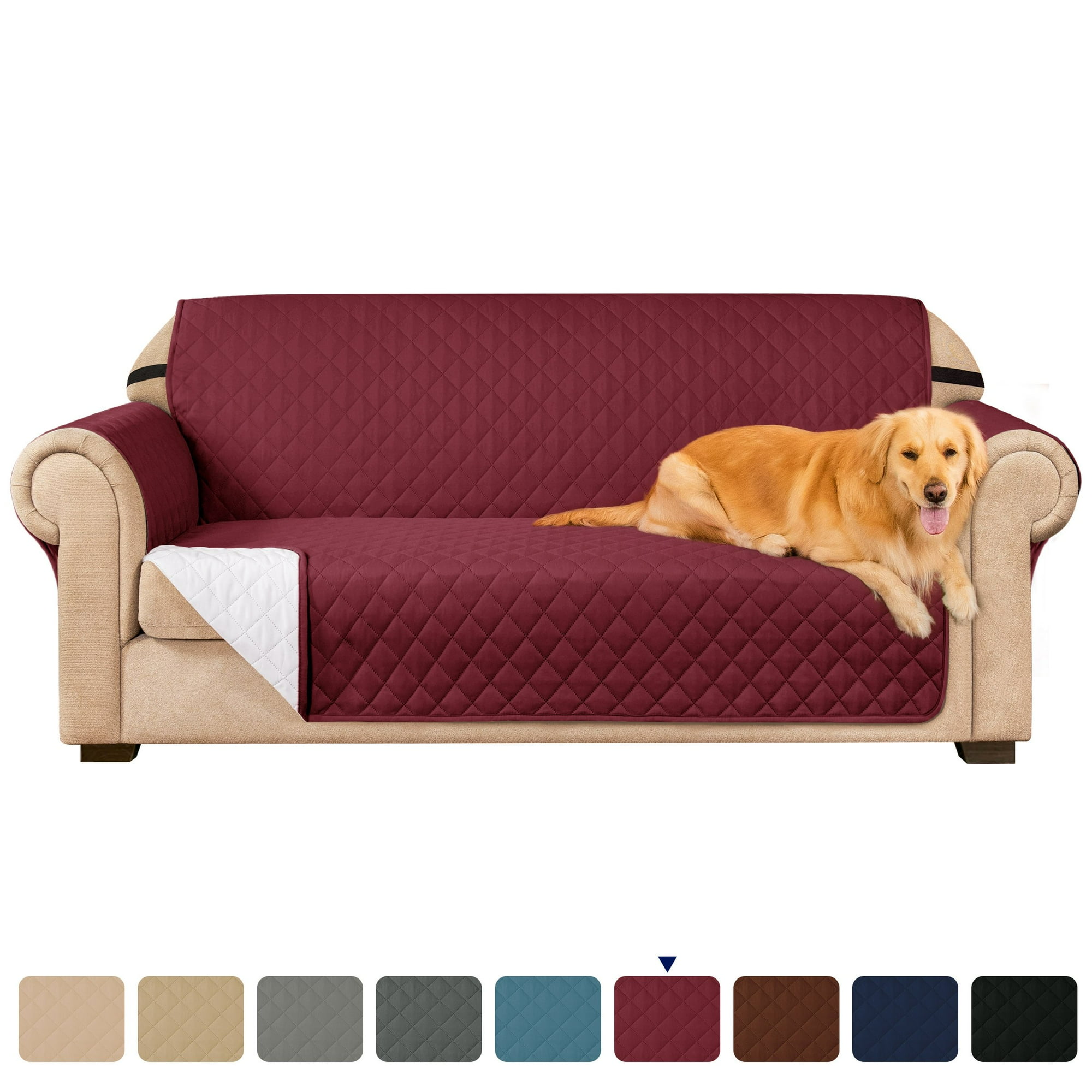 Click here for Subrtex Stretch 1-Piece Quilted Reversible Sofa Sl... prices