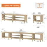 Fitueyes 118 Mid-Century Modern TV Stand - Fits 75-118 TVs - Walmart.com