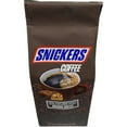 Snickers Flavored Ground Coffee with Caramel, Peanuts, and Nougat, 10 ...
