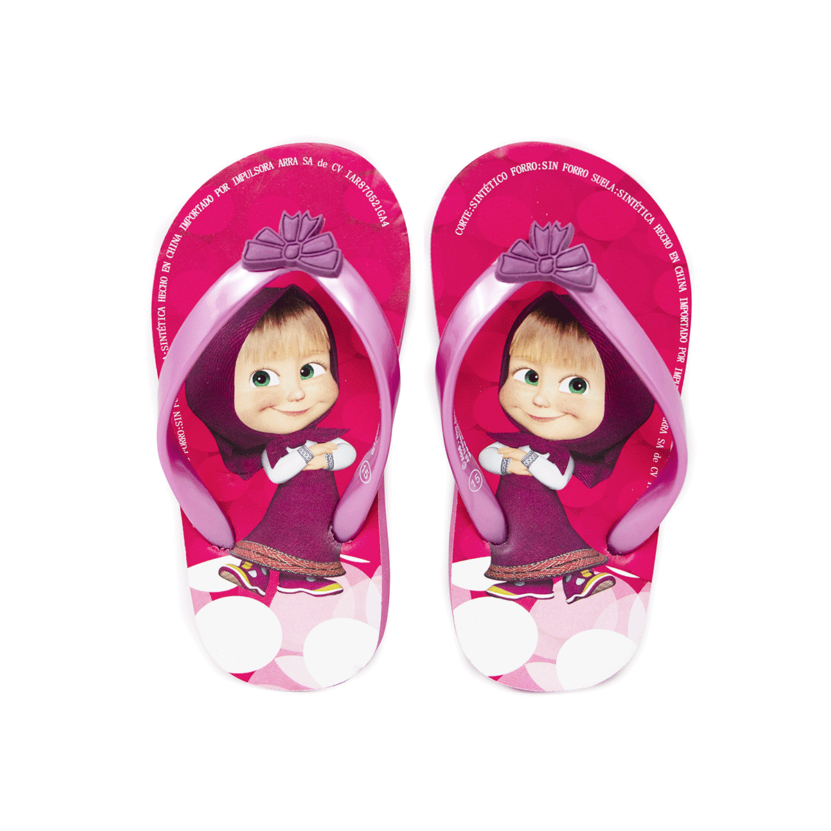 Sandalia Masha Y El Oso Color Rosa Para Niña Talla 16 Masha y el Oso ...