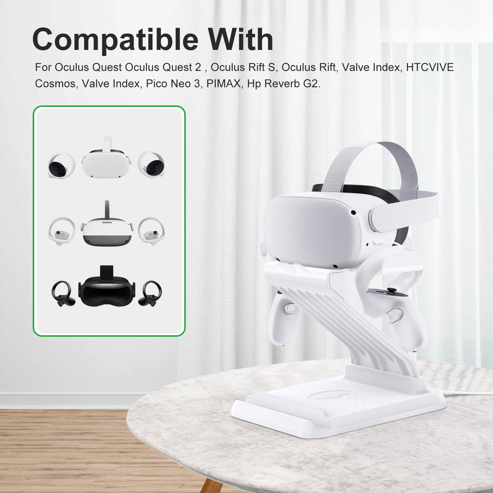 Buy VR Stand, EEEkit Headset Display Holder and Controller Mount ...