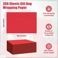 300 Sheets Tissue Paper Bulk 14 x 20 Inch Kraft Wrapping Tissue Papers ...