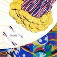 100-Piece Lightweight Plastic Gold Trophy Toy Medals for Kids, Winner ...