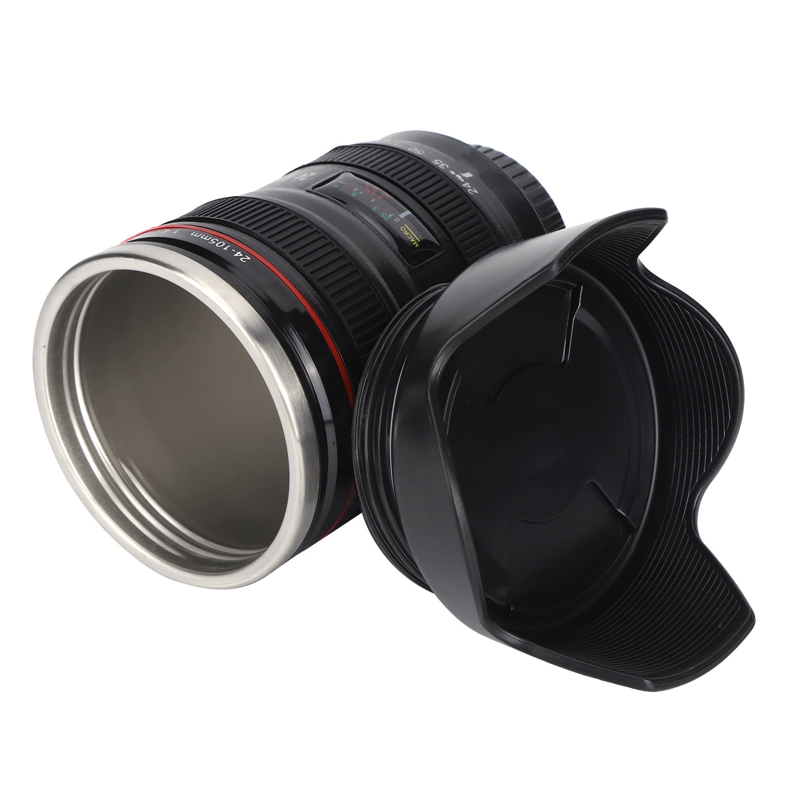 Buy Lens Cup, Camera Mug, With Retractable Lid Photographer ...