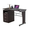 Techni Mobili 48 in Computer Desk with Storage, Chocolate RTA-3520-CH36 ...
