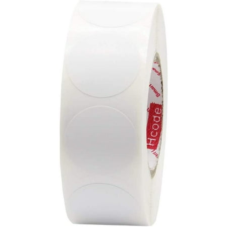 Hcode 1 Inch Color Coding Label Garage Sale Stickers Blank Yard Sale ...