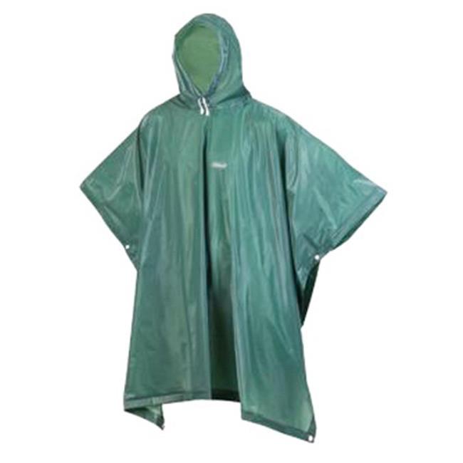 2000014932 Adult Rain Poncho - Green - Walmart.com - Walmart.com