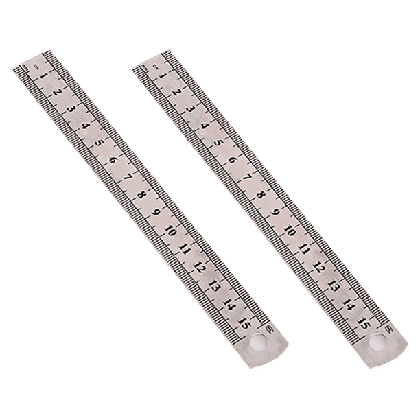 Steel Rulers, Metal Rulers, Pack of 2 - Walmart.ca