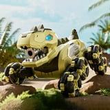 Dinosaur Remote Control Car with Realistic Spray and Motion Sensor High Capacity Battery Powered ...
