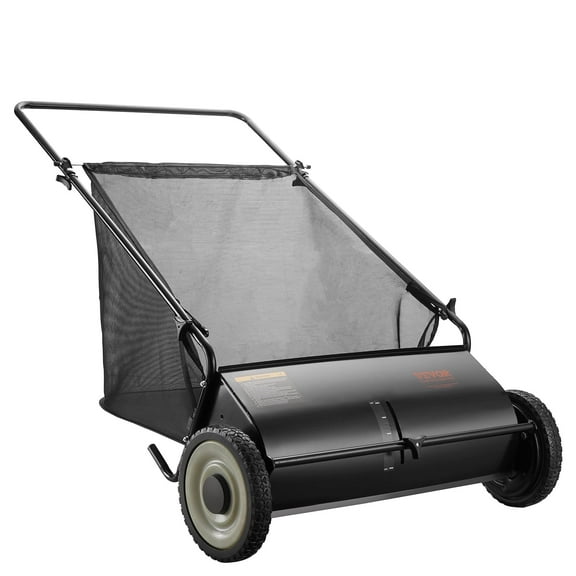Agri-Fab 45-0218 " 26" Push Behind Lawn Sweeper, 7 cu. ft Hopper Bag ...