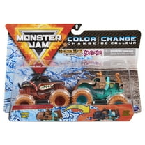 Monster Jam Official Champ Ramp Playset with 1:64 Scale Die-Cast Son ...