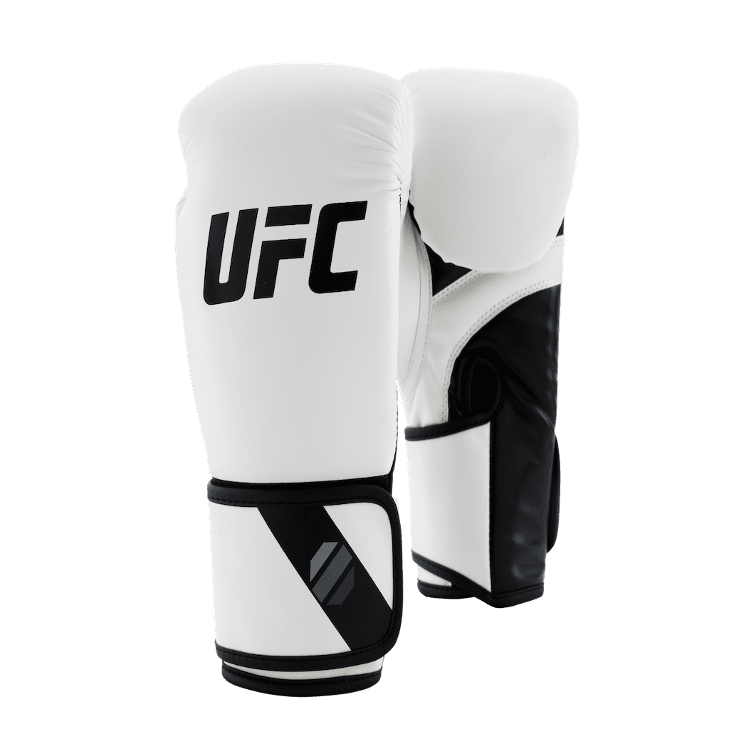 UFC Youth Pro Fitness Training Gloves - White 6 oz MMA Sparring and ...