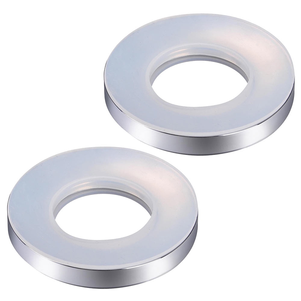 Aquaterior 2Pcs Bathroom Sink Mounting Ring for Countertop Basin Drain ...