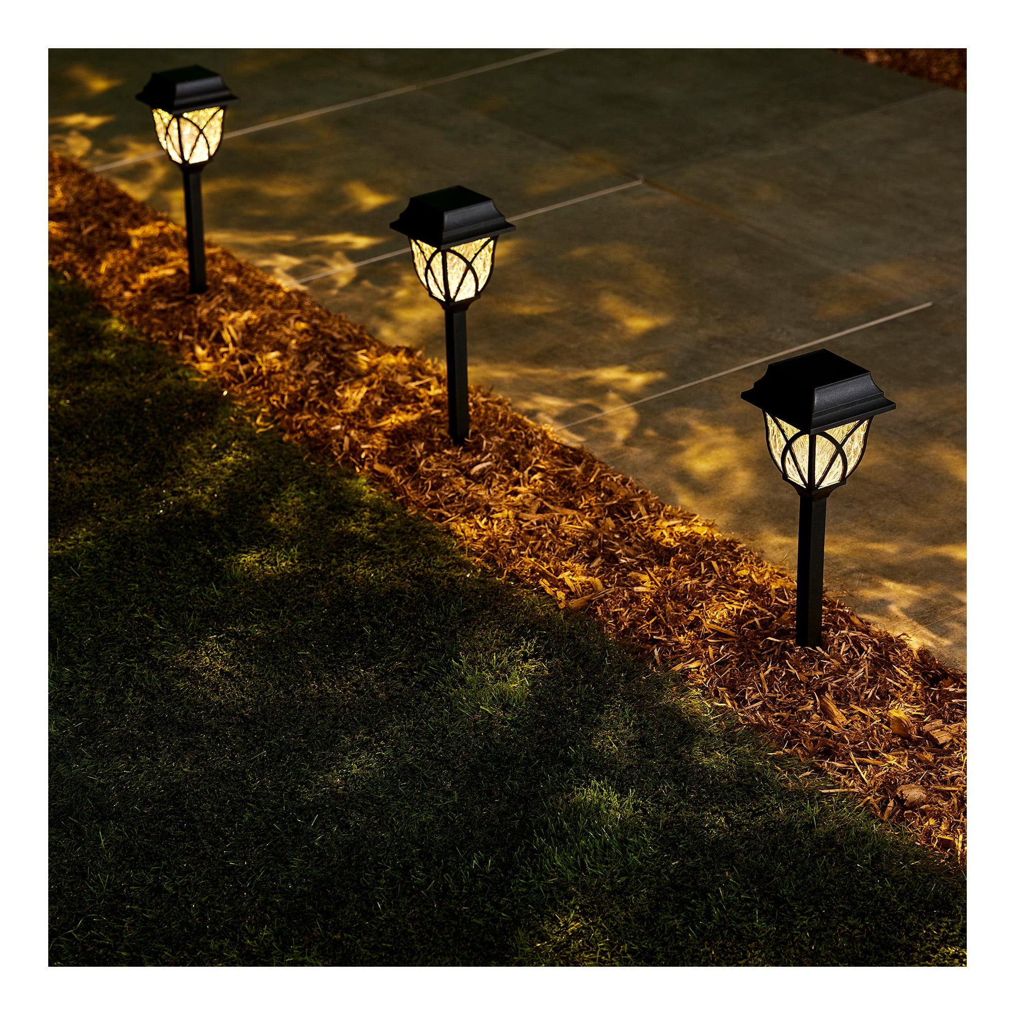 Click here for Mainstays Solar Led Square Pathway Light Set 6-Pac... prices