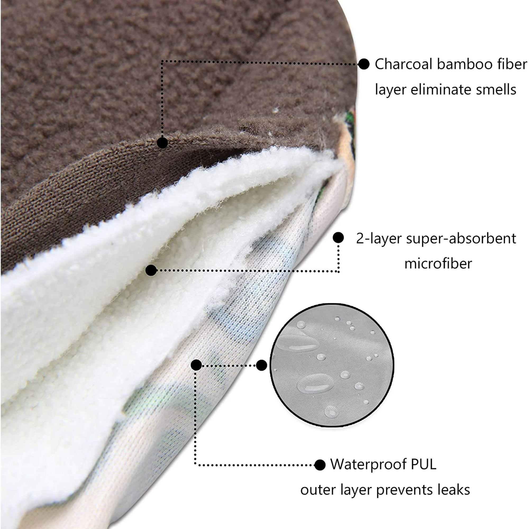 Reusable cloth menstrual pads store