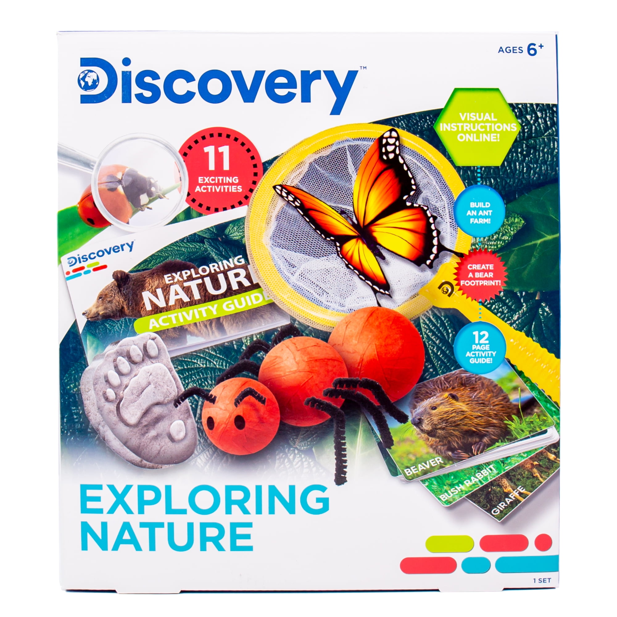 Discovery™ Exploring Nature STEAM Kit, 11 Exciting Activities – Walmart ...