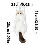 Chongker Realistic Cat-shaped Plushie Backpack, Handcrafted Kitten ...