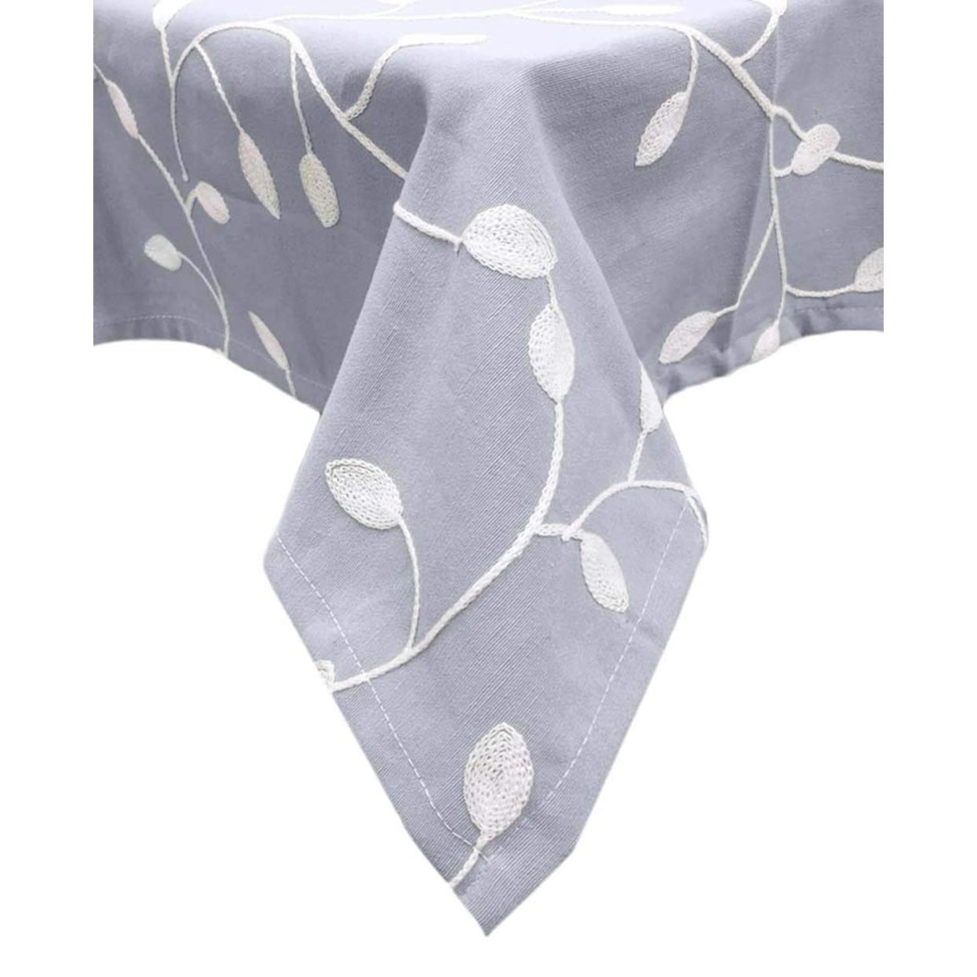 Click here for Molaxhome Table Cloths Rectangle Grey Cotton 55x86... prices