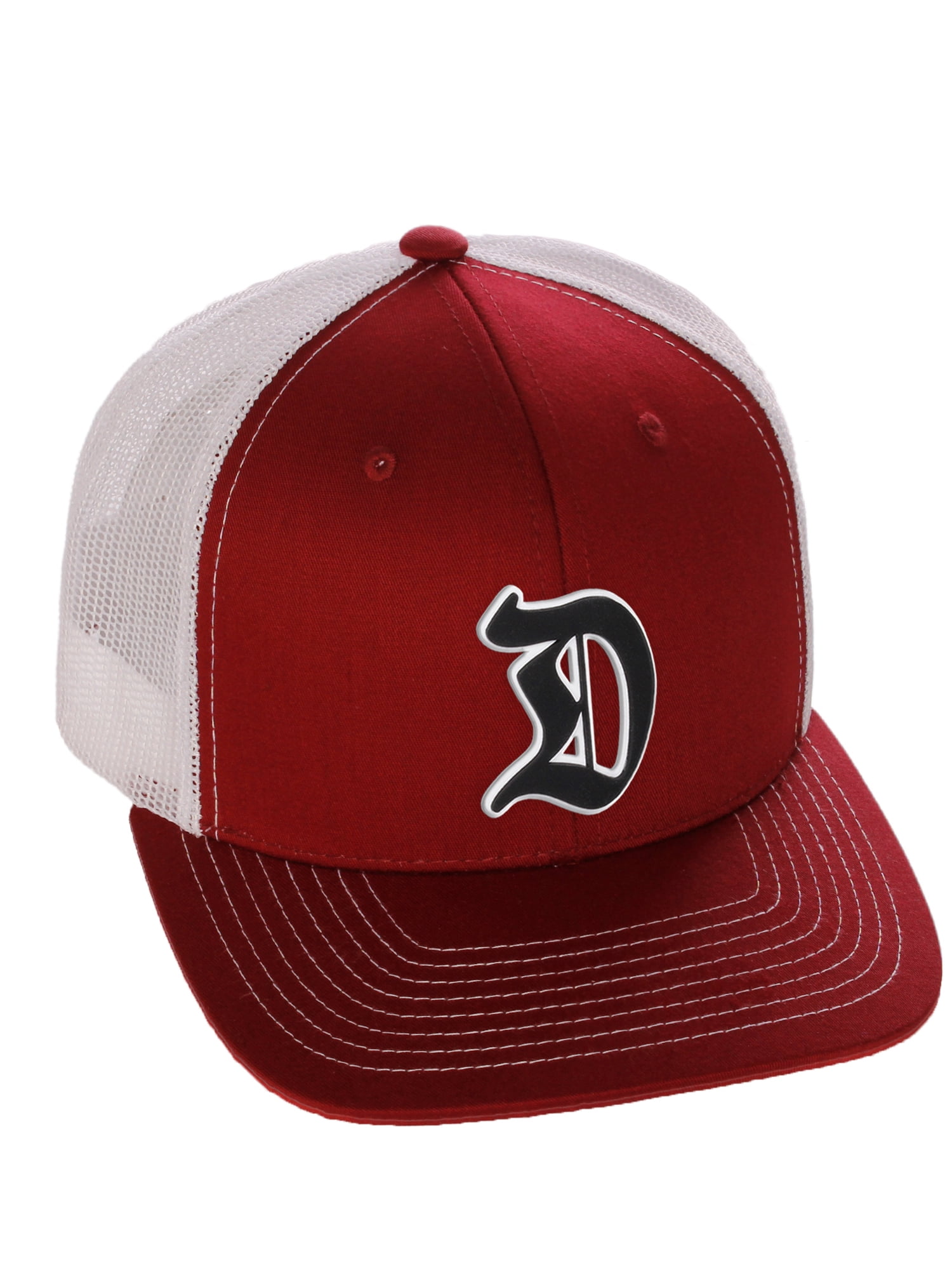 Daxton Classsic Baseball Trucker Hat Old English A to Z Letters Numbers ...