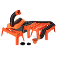 Camco Rhino 12-Piece RV Sewer Kit for Camping, 20-Ft Sewer Hose ...