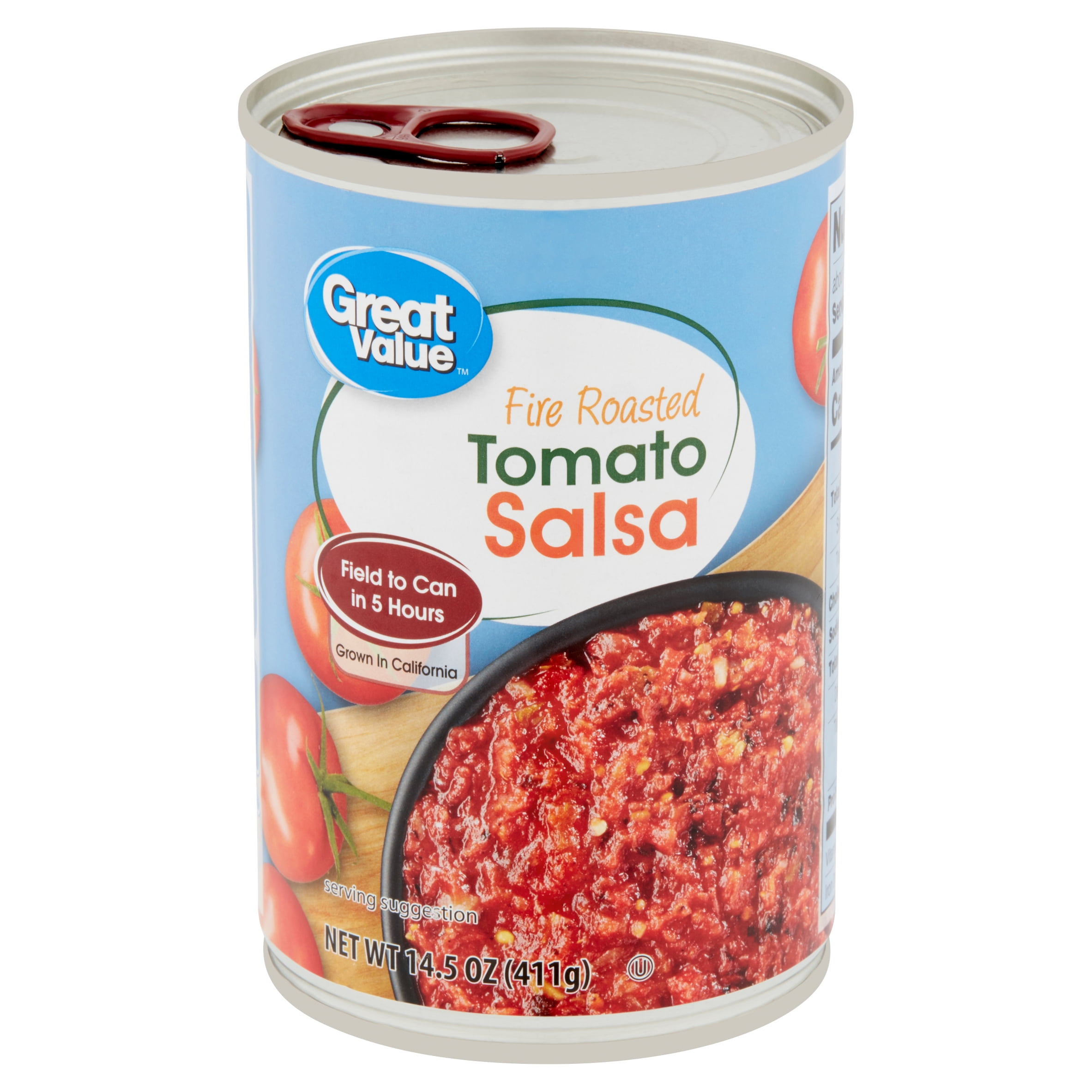 Great Value Fire Roasted Tomato Salsa, 14.5 oz - Walmart.com