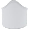 Scalloped Wall Sconce 8 Inch Shield Half Lamp Shade - Walmart.com
