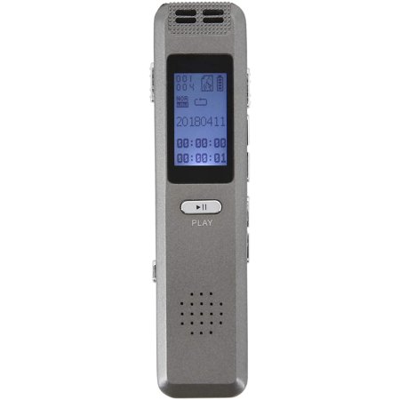 8GB Digital Voice Recorder Voice Activated Recorder for Clear Audio ...