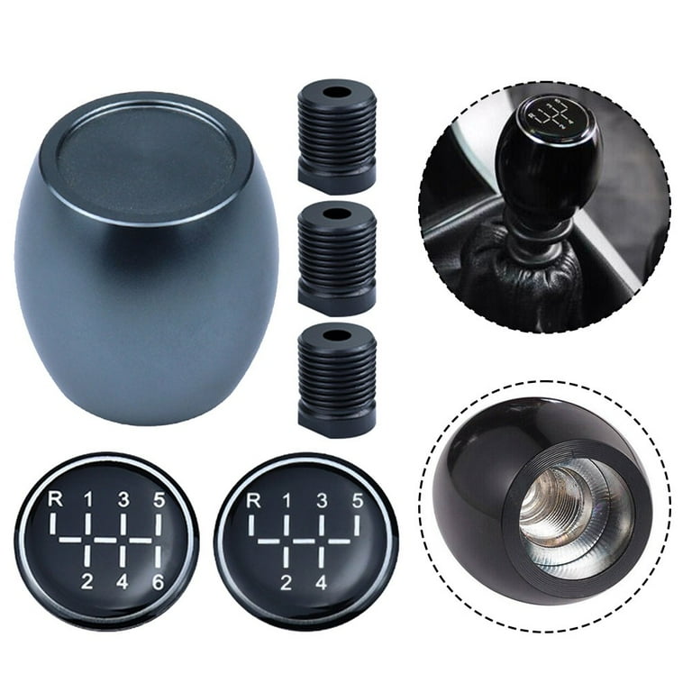 Fule Manual Car Racing Gear Stick Shifter Lift up Reverse Shift Knob 5 6 Speed Black Walmart