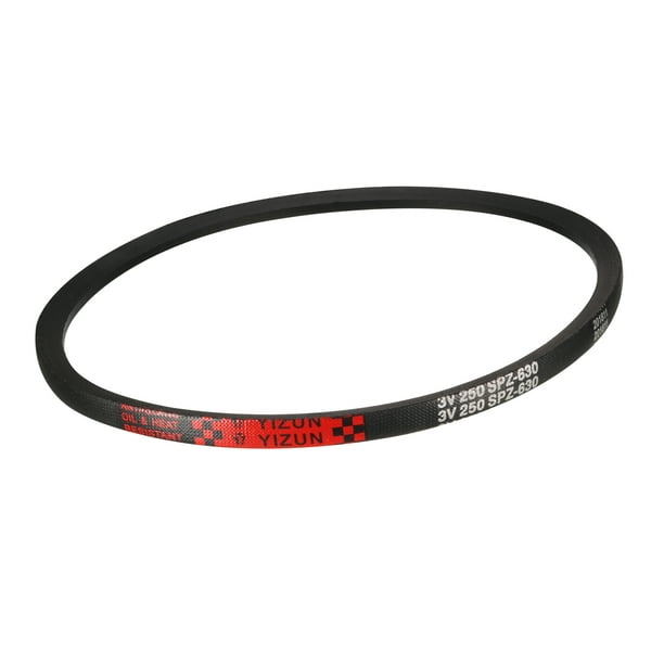 Uxcell SPZ630 Drive V Belt Pitch Length 630mm Industrial Power Rubber ...