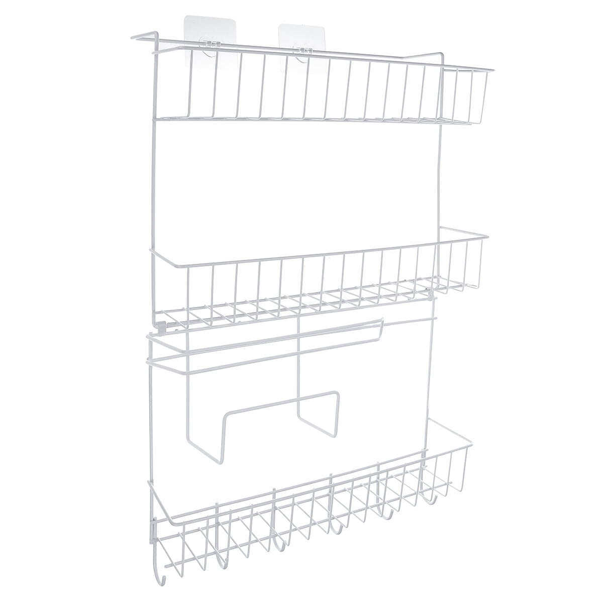 2/3-Tier Kitchen Refrigerator Side Shelf Kitchen Rack Spice Storage ...
