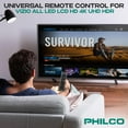 Philco Universal Remote Control, TV Remote Compatible for Vizio ...