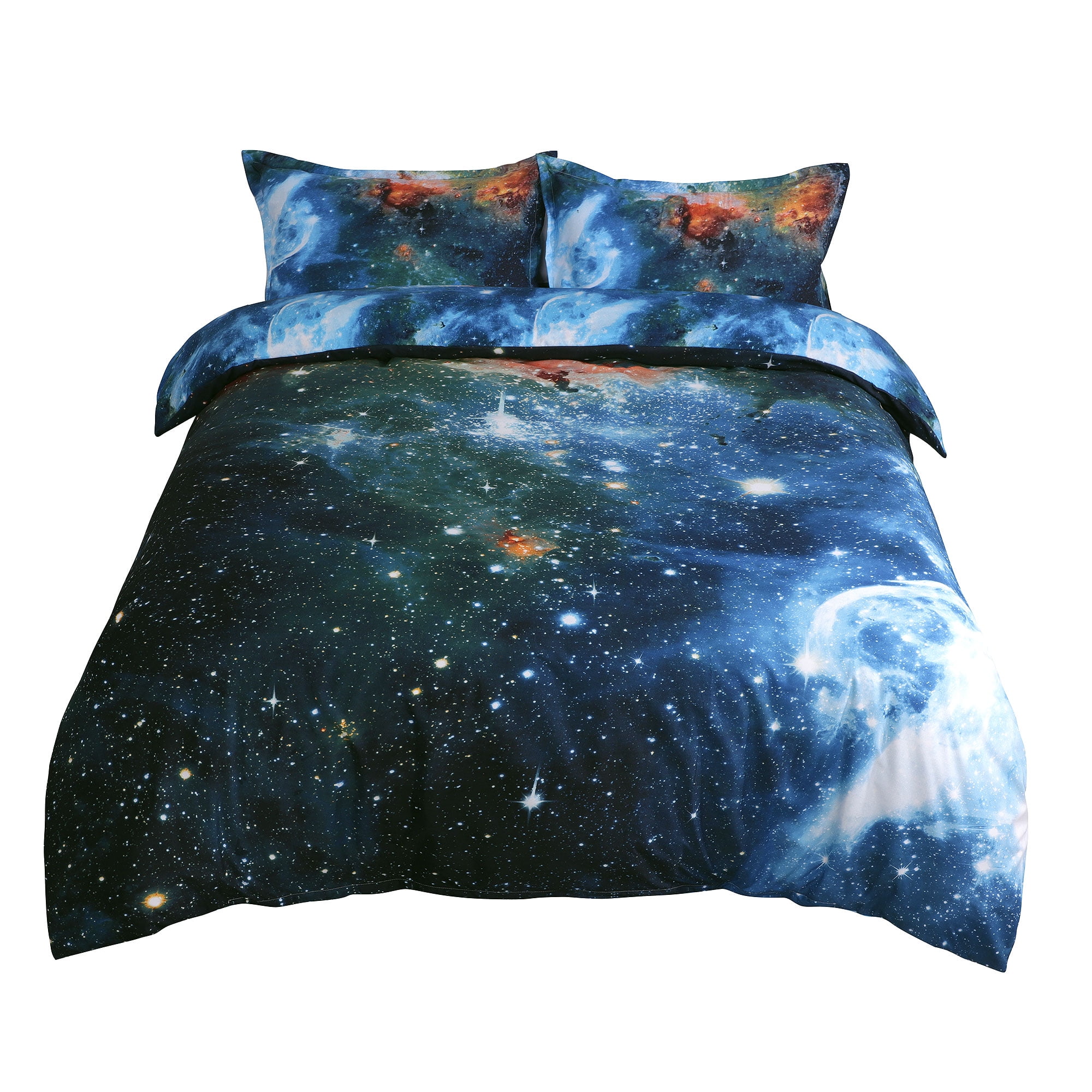 Click here for Unique Bargains Star Colored Sky Moon Night Duvet... prices