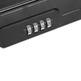 NFTIGB Portable Security Case Lock Box Mini Travel Safe 4 Digit ...