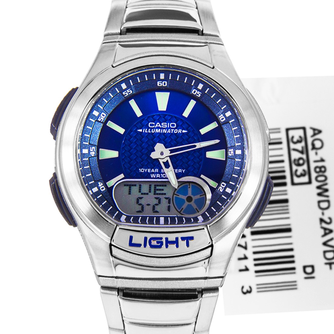 Men s AQ180WD 2AV Ana Digi Light Sport Watch Walmart Men s AQ180WD 2AV Ana Digi Light Sport Watch Walmart