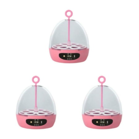 Justharion Portable 6 Eggs Incubator Hatcher Machine with Light for ...