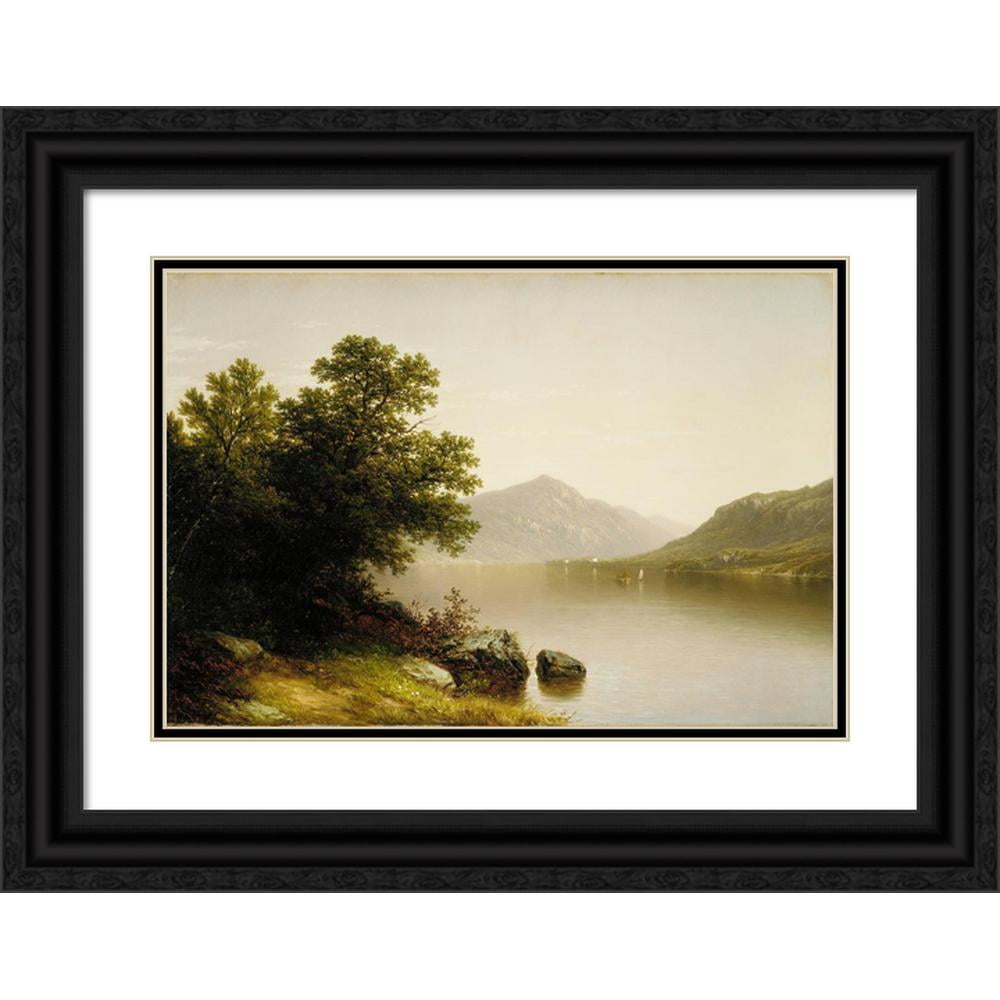 John William Casilear 24x18 Black Ornate Framed Double Matted Museum ...