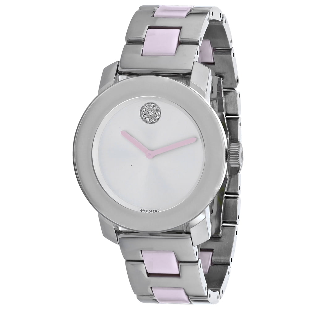 Movado Women's Bold Silver Dial Watch - 3600702 - Walmart.com