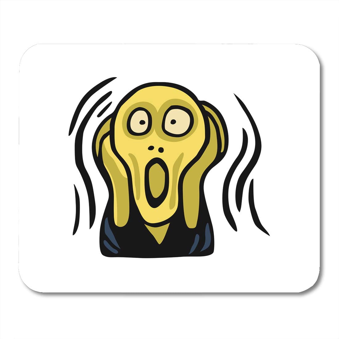 KDAGR Scream Clipart of The Screaming Head Munch Absurd Abstract Energy ...