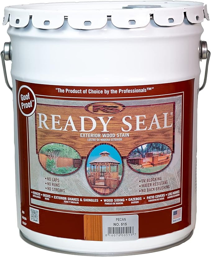Ready Seal Exterior Wood Stain and Sealer: Oil-Based, Semi-Transparent ...