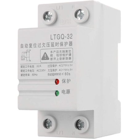Lepai 230v Voltage Protector Relay 2p32a Automatic Relay Protector