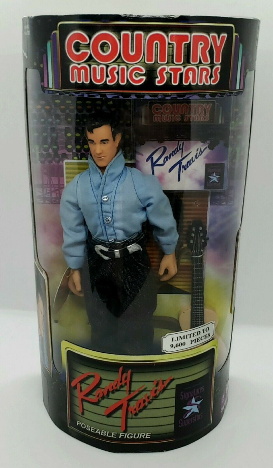 Country Music Stars Poseable Figure - Randy Travis - Walmart.com