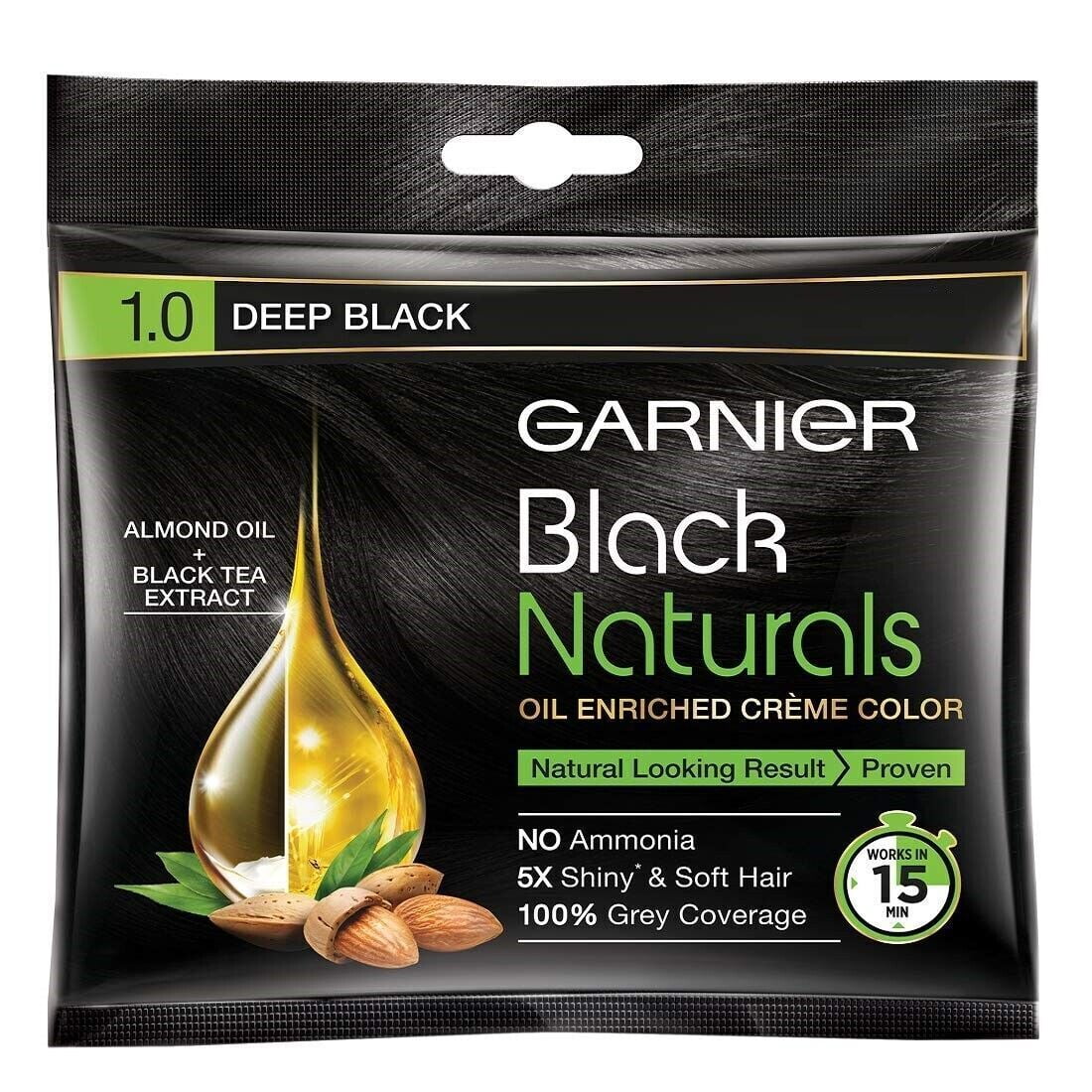Click here for 5 Pack Garnier Black Naturals Oil Enriched Cream C... prices