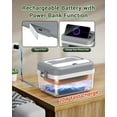 Cordless Electric Lunch Box for Adults, 16000mAh Rechargeable Self ...