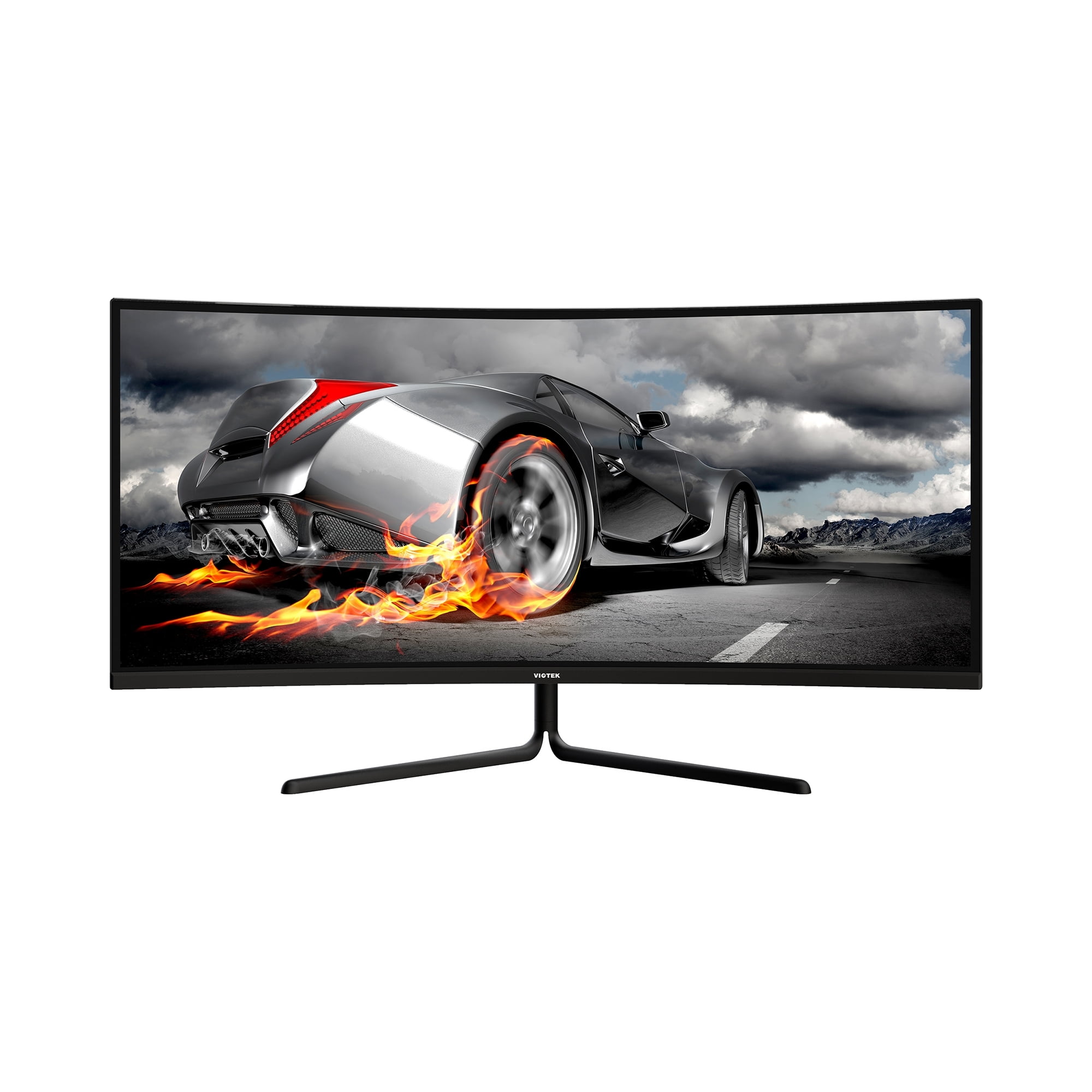 Pre-Owned Viotek 34" Curved LED 3440x1440 Monitor 120Hz 4ms HDMI, DP ...