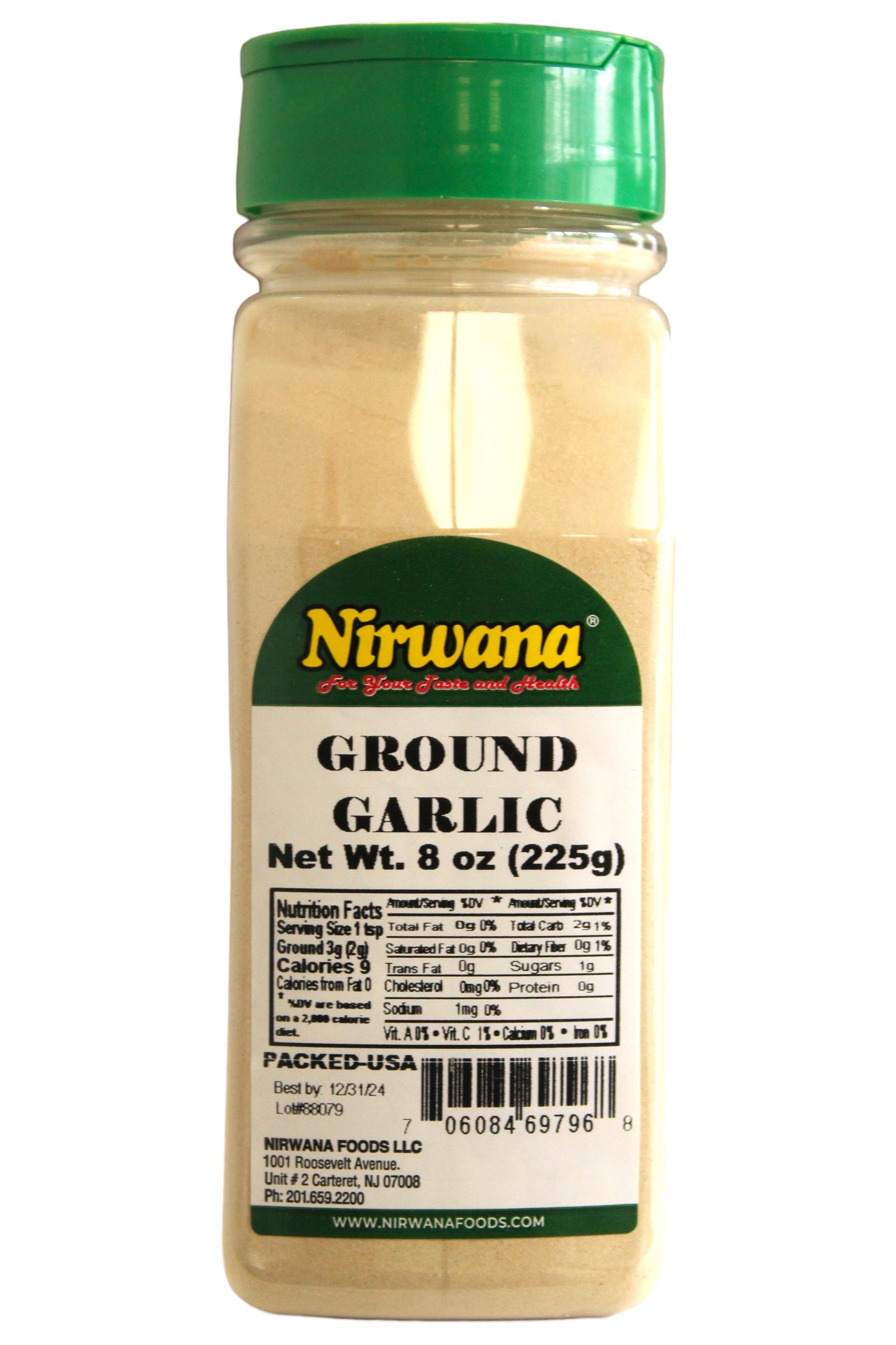 GROUND GARLIC 8 OZ JAR BY NIRWANA - Walmart.com